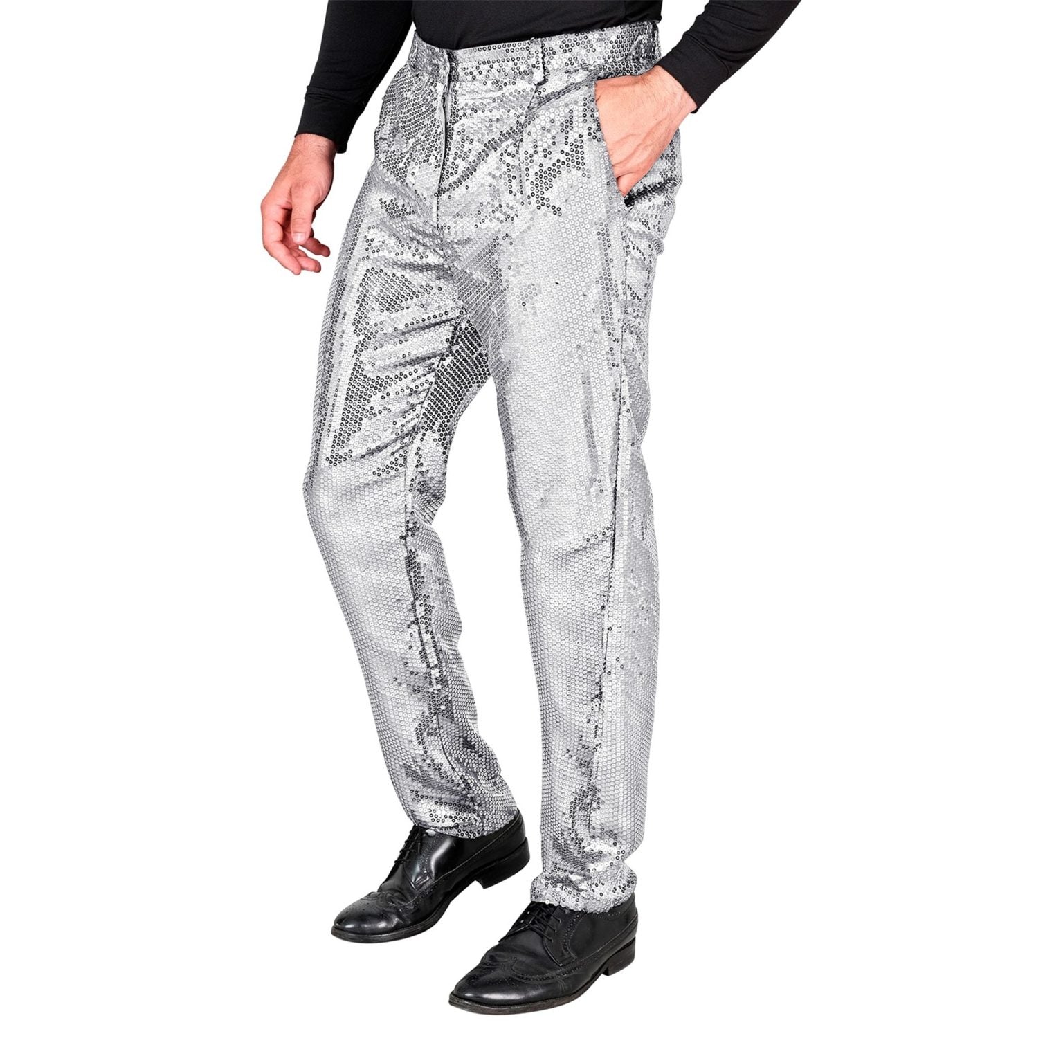 Discobyxor, paljett silver S – Butterick's